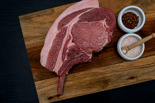 Pork Chops - Bone In – Oak and Barrel Meats